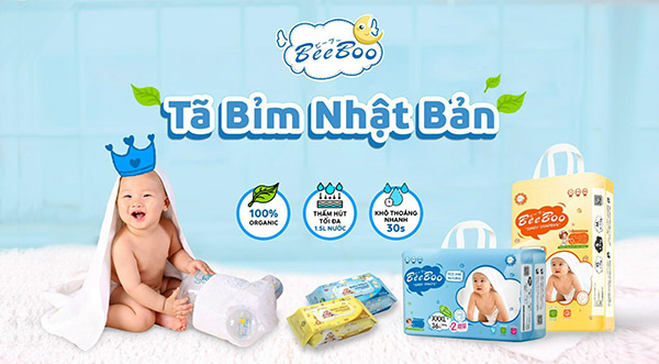 Bỉm BeeBoo - Lựa chọn hoàn hảo cho bé yêu