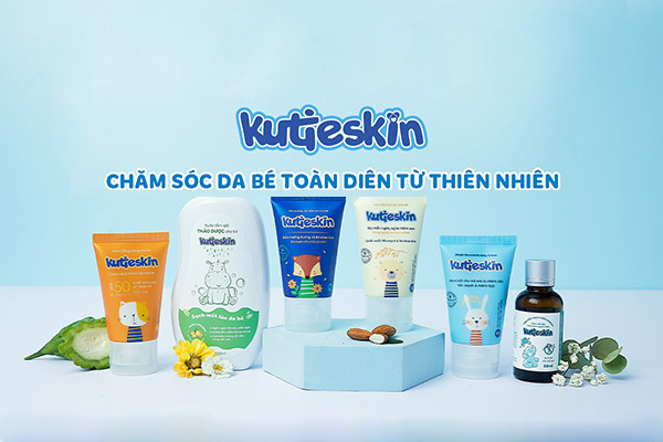 Kutieskin - Giải pháp chăm sóc da bé toàn diện từ thiên nhiên
