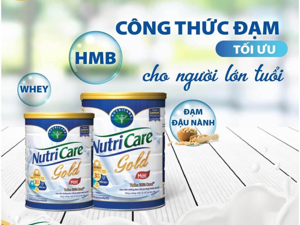 Sữa Nutricare – Giải pháp dinh dưỡng toàn diện cho mọi lứa tuổi