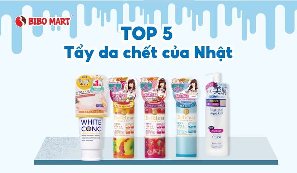 Tẩy da chết Nhật Bản loại nào tốt? Top 5 sản phẩm đáng thử