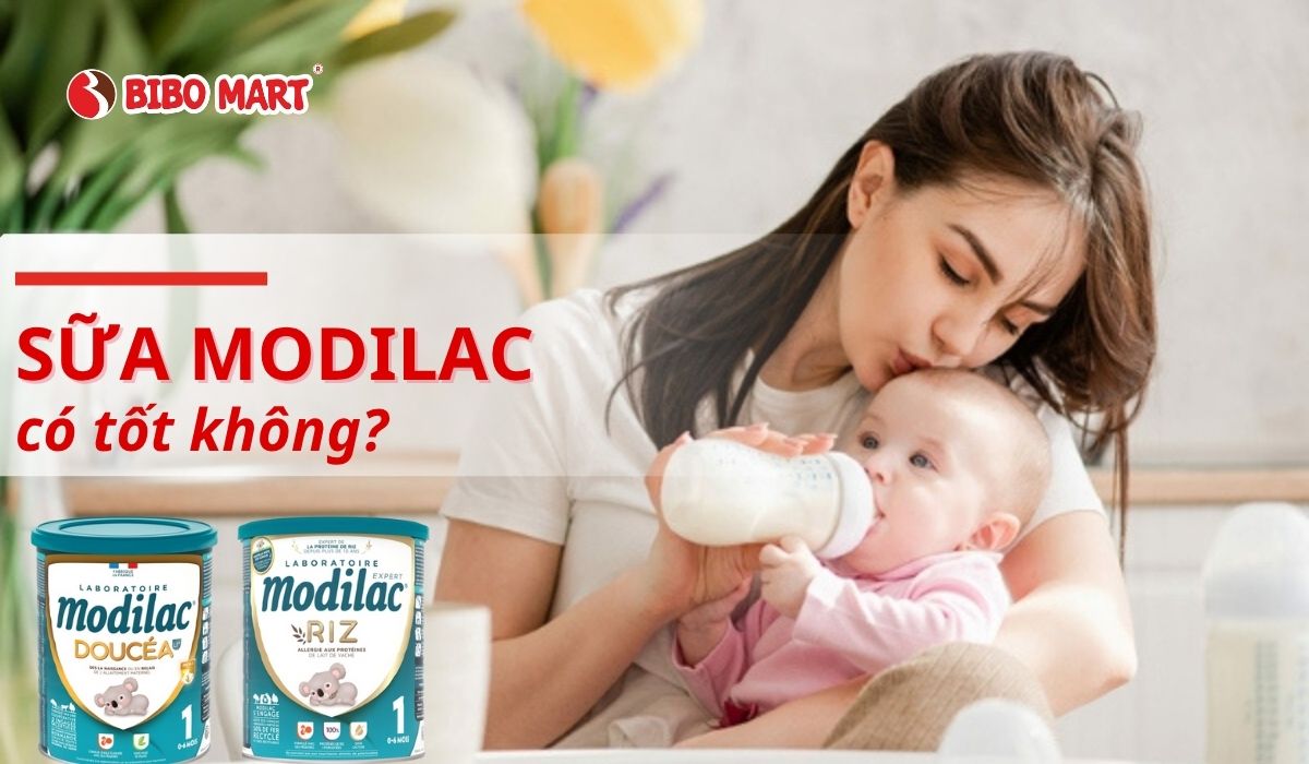 Sữa Modilac có tốt không? Review chi tiết từ A-Z cho mẹ bỉm - Cẩm nang Bibomart