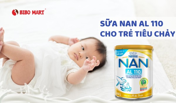 Sữa Nan AL 110 cho trẻ tiêu chảy có tốt không? Review chi tiết